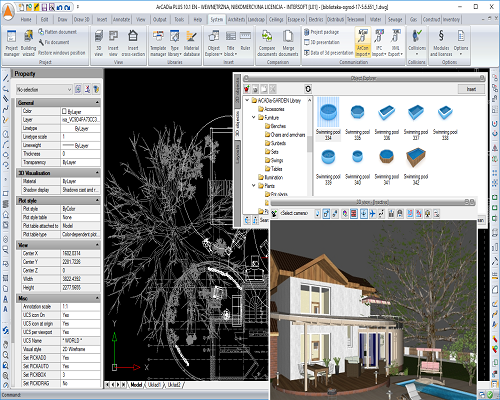 ArCADia-GARDEN LIBRARY | PAVIATH INTEGRATED SOLUTION